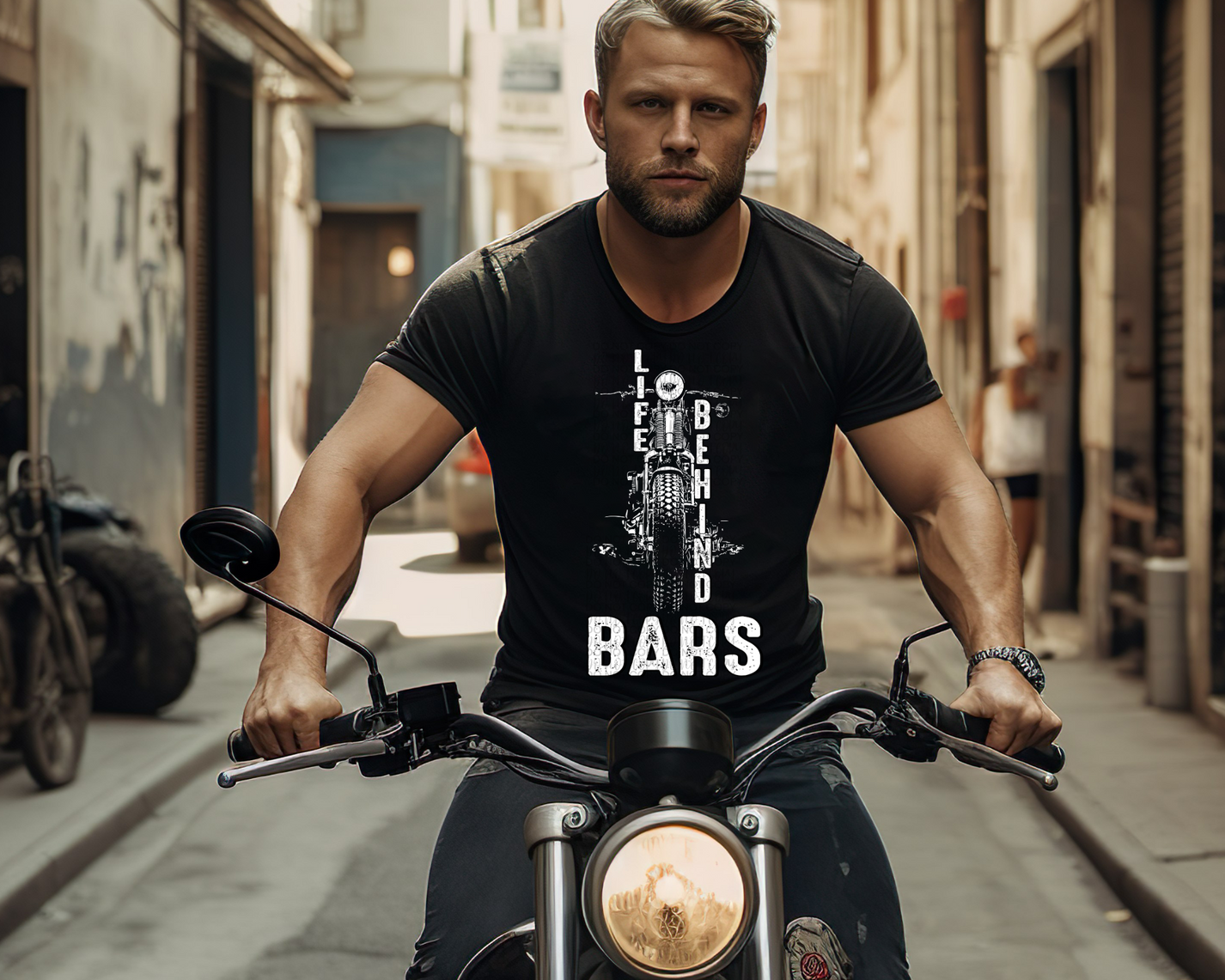 Life Behind Bars- Motorcycle – Sweet Starlight Designs