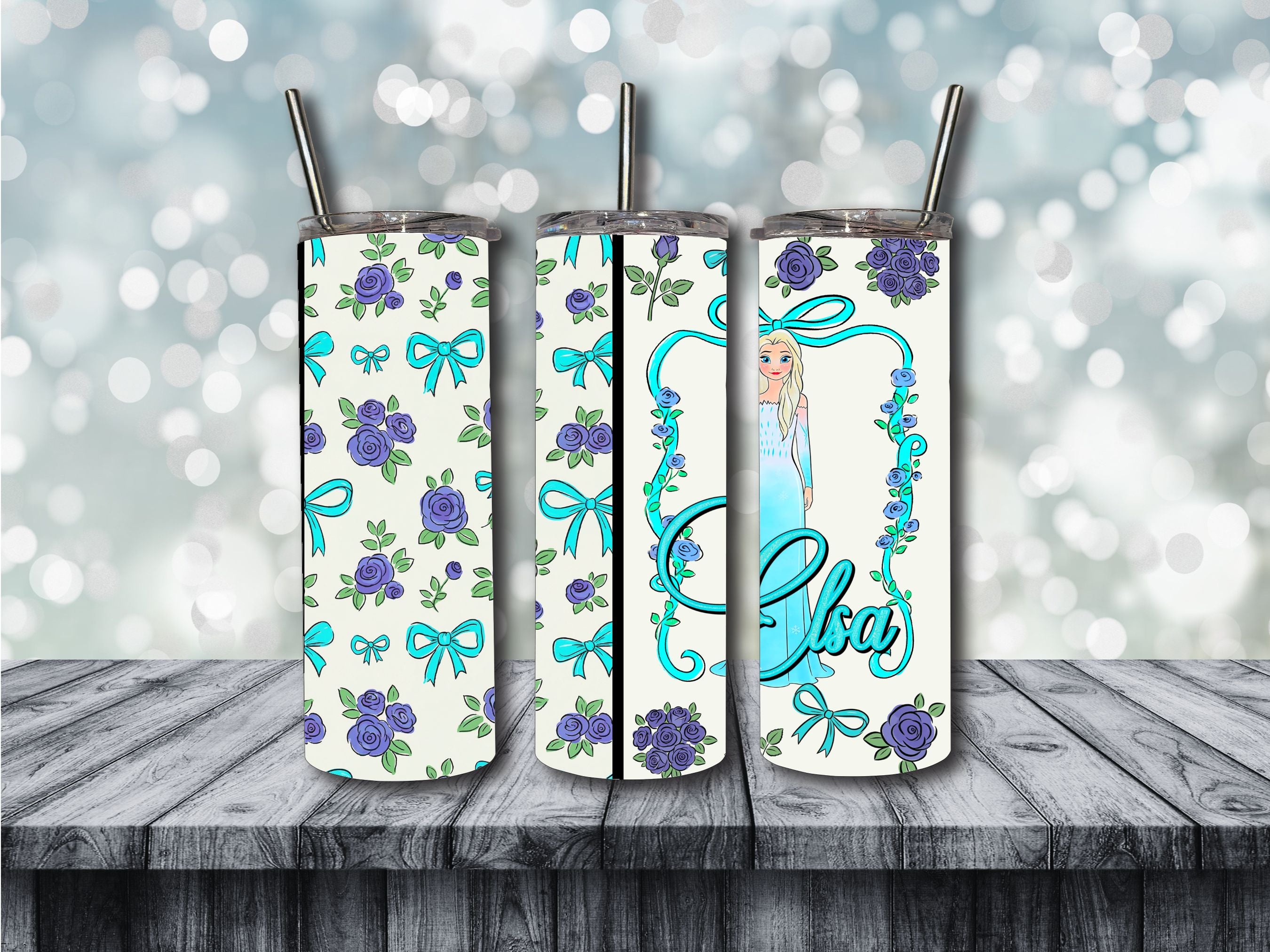 Elsa Tumbler – Sweet Starlight Designs